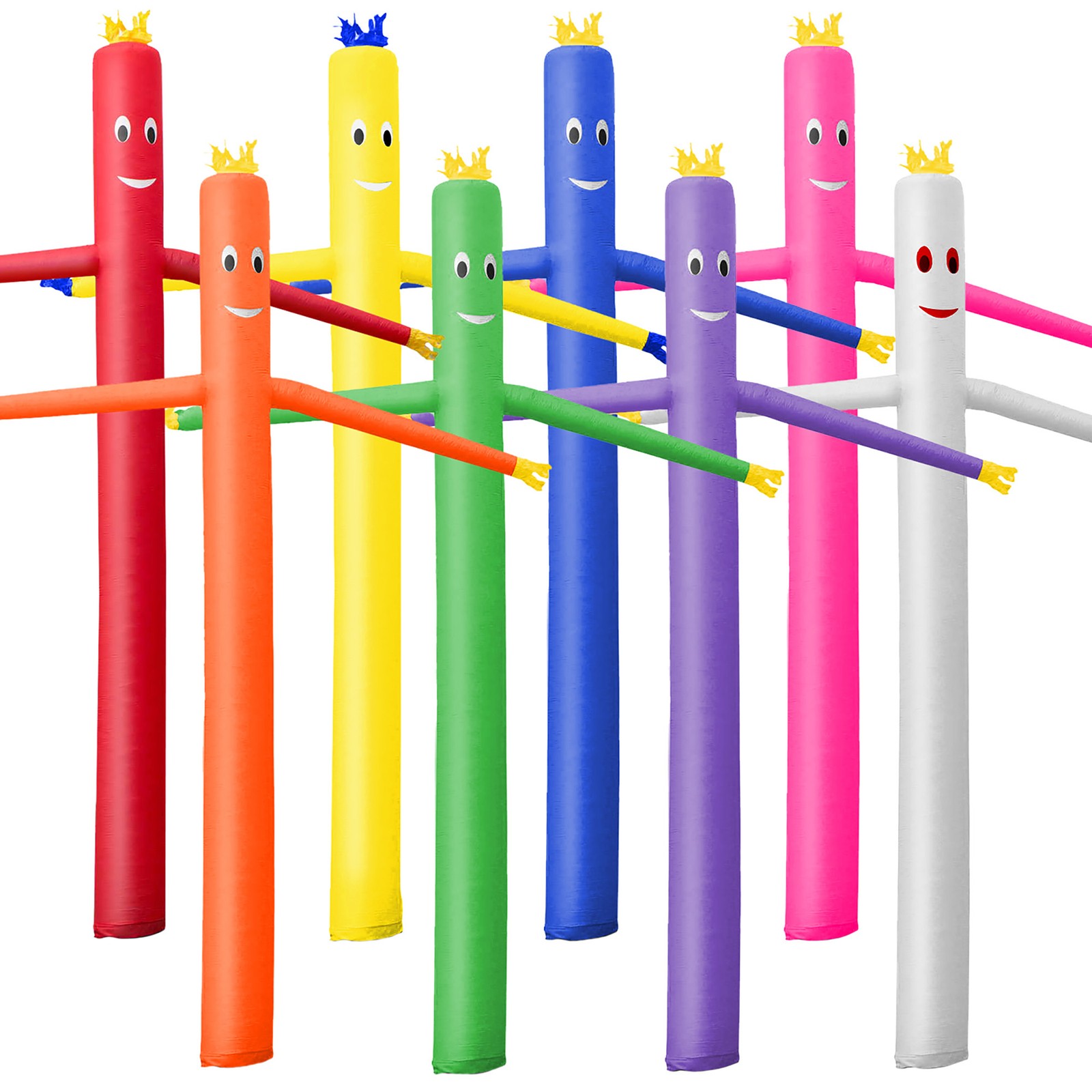 20 ft Inflatable Wacky Waving Flailing Arms Tube Man - Orange Dancing ...