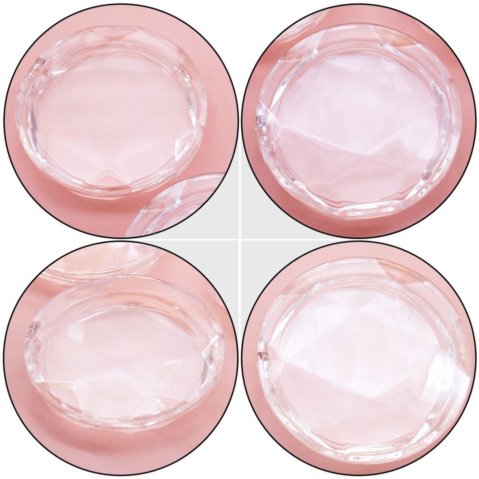 3 Pcs Transparent Eye Box False Eyelash Organizer Empty Boxes for ...