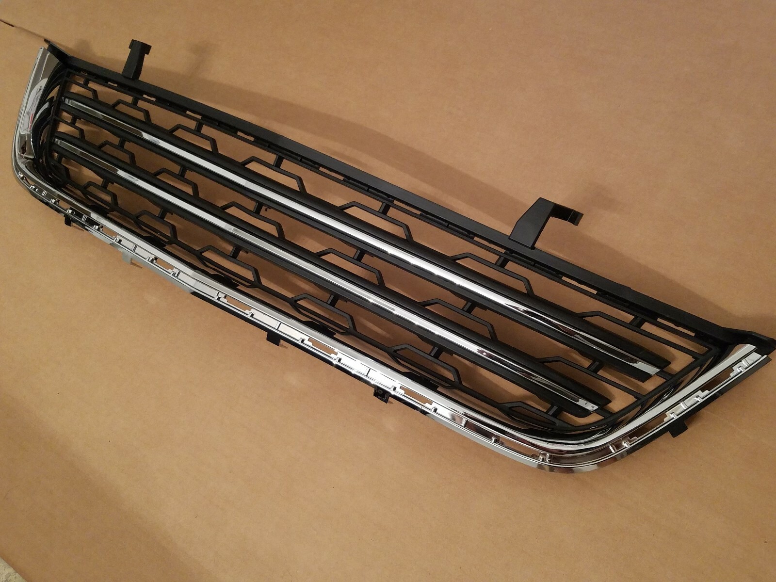 fits 2013-2016 CHEVY TRAVERSE LTZ Front Bumper Lower Grille Black ...