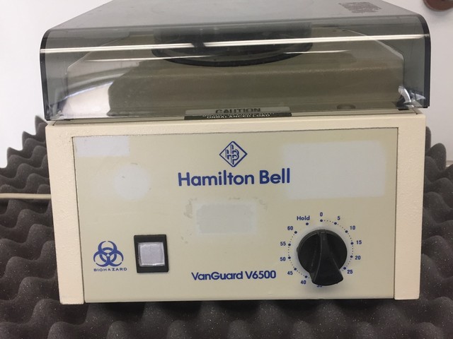 Hamilton Bell Vanguard Centrifuge V6500 Ref# 6500 for sale online | eBay