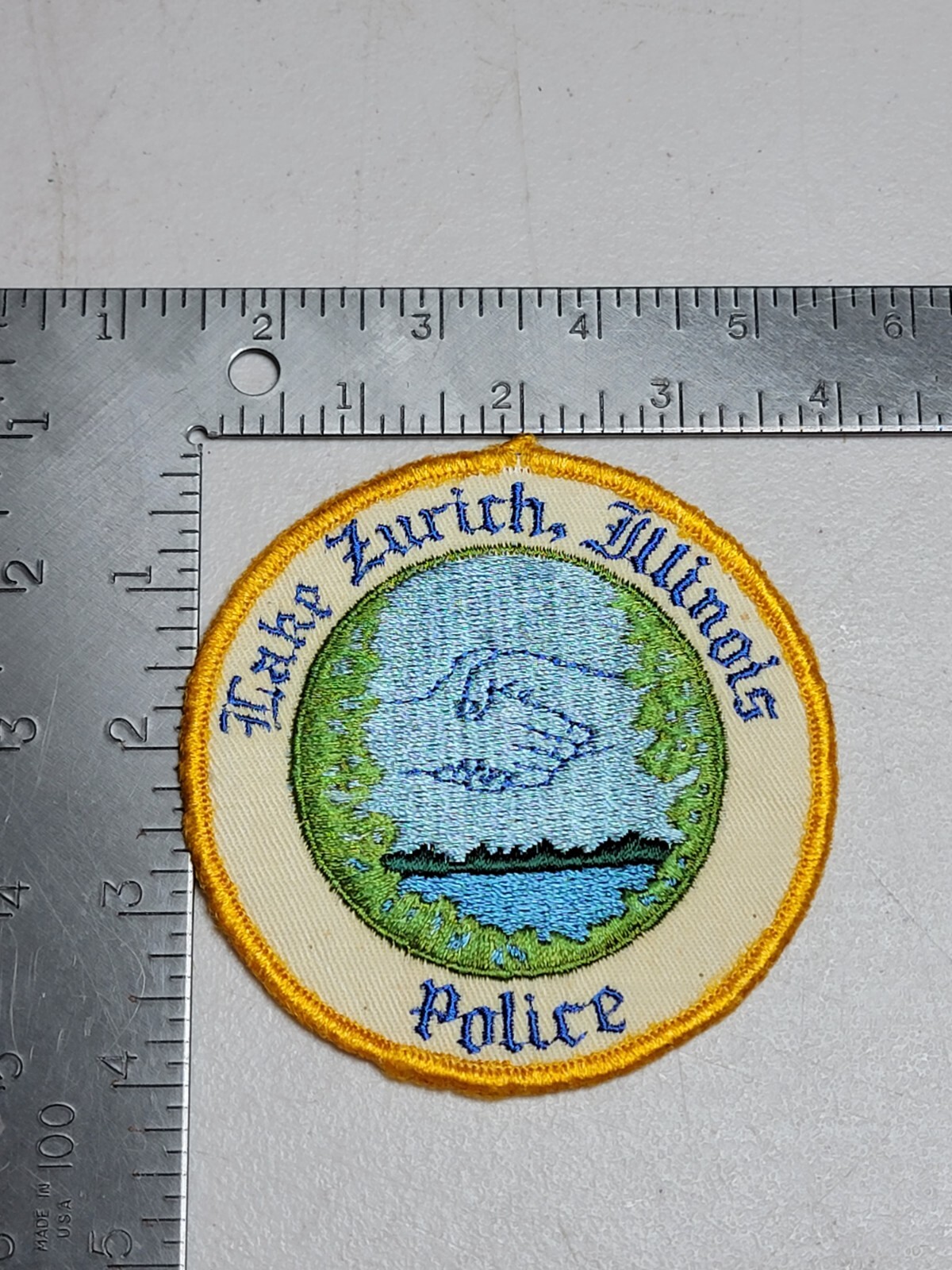 LE5 Police patch patches Illinois Lake Zurich | eBay