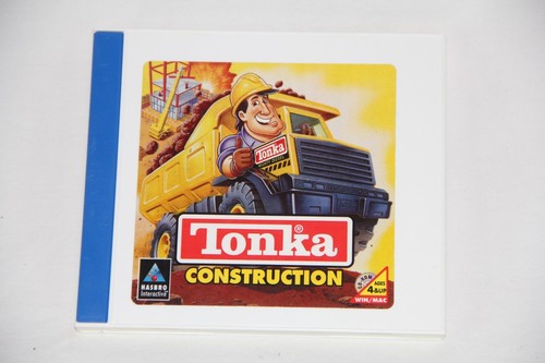 TONKA CONSTRUCTION CD-ROM HASBORO INTERACTIVE WIN/MAC 4 & UP COOL CASE ...
