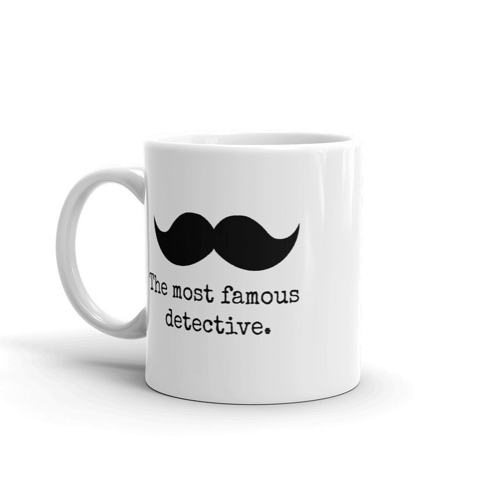 Famous Detective Hercule Poirot Coffee Tea Mug | eBay