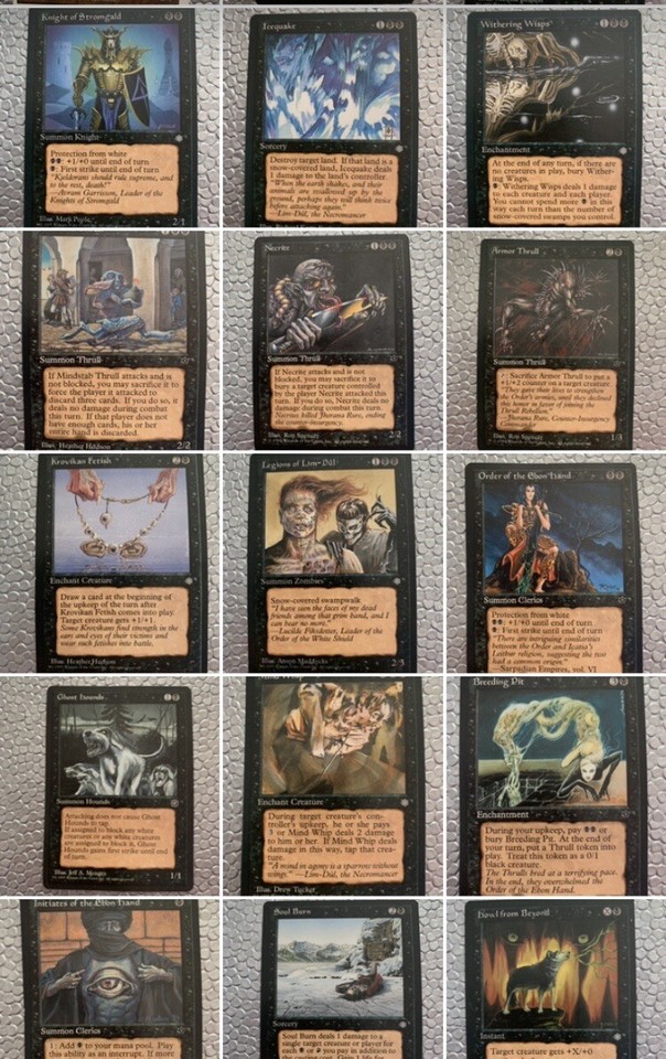Magic: The Gathering - MTG Player Game Cards 267 Sold As A Batch / All ...