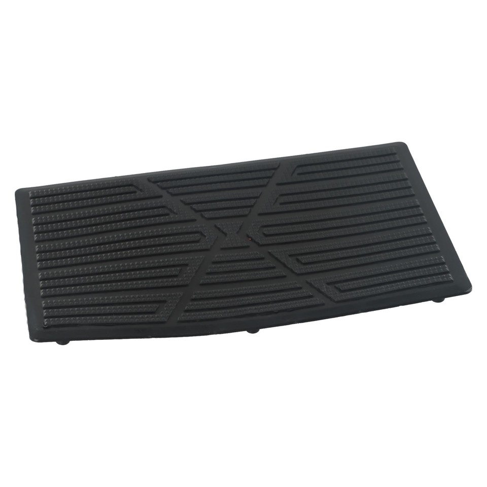 New High Quality Car Carpet Foot Heel Mat PVC Patch Black Cover Driving ...