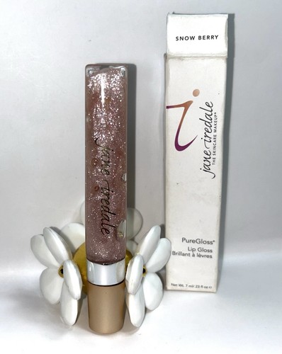 JANE IREDALE~Pure Gloss Lip Gloss *SNOW BERRY* DISCONTINUED~.23oz/7ml~NIB | eBay