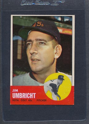 1963 Topps #099 Jim Umbricht Colts EX *2121 | eBay
