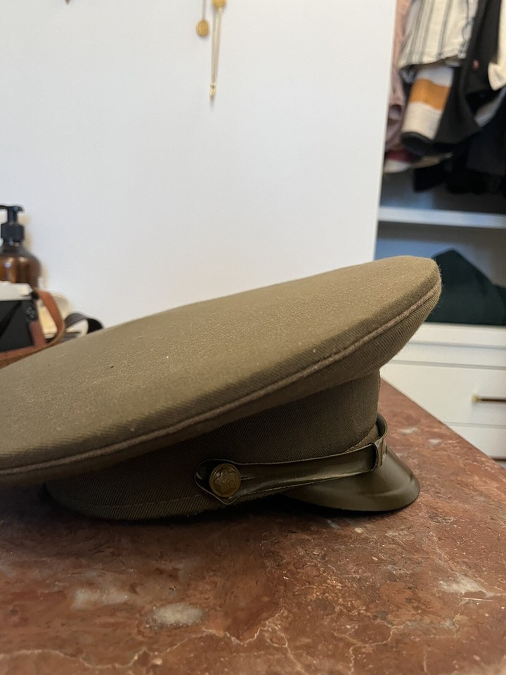 Vintage Soviet Field Officer Cap (Soviet-Afghan War) | eBay