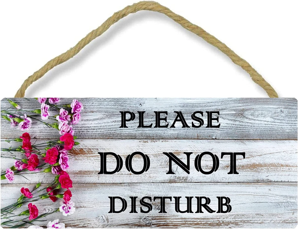 Do Not Disturb Sign Printable