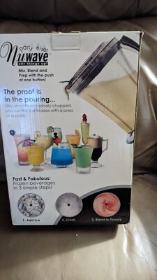 Nuwave Party Mixer Frozen Beverage Maker 48 Oz Margarita Smoothie ...