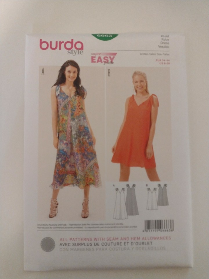 New Assorted Sewing Patterns Burda Range 6614 - 6781 | eBay UK