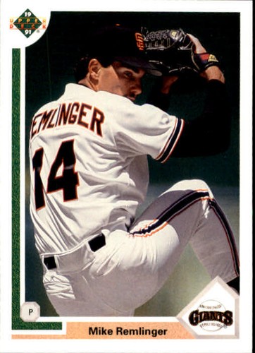 1991 Upper Deck Final Edition #36F Mike Remlinger | eBay