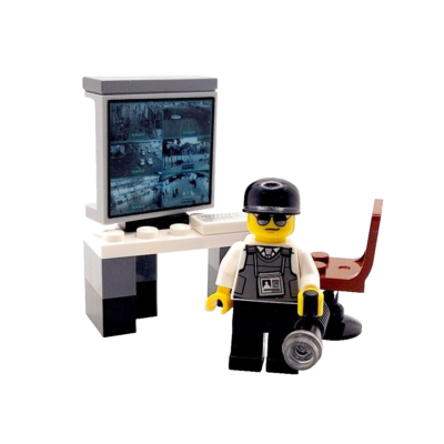 Lego City Security Guards Lego City Minifigures Fire Security Guard