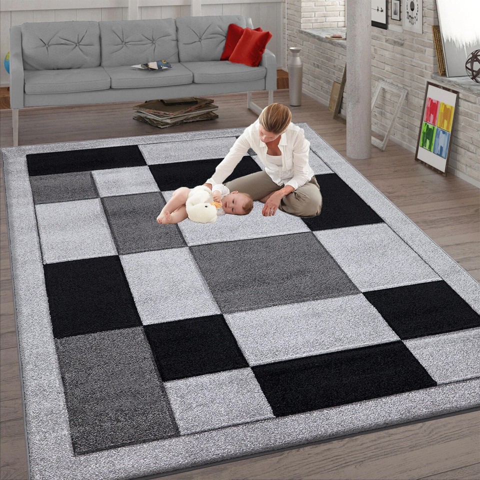 Extra Large Thick Shaggy Rug Soft Living Room Bedroom Carpet Hallway ...