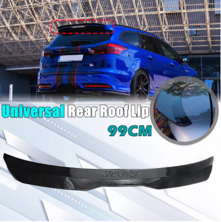 Universal Hatchback Car Rear Trunk Roof Lip Spoiler Tail Trunk Wing ...