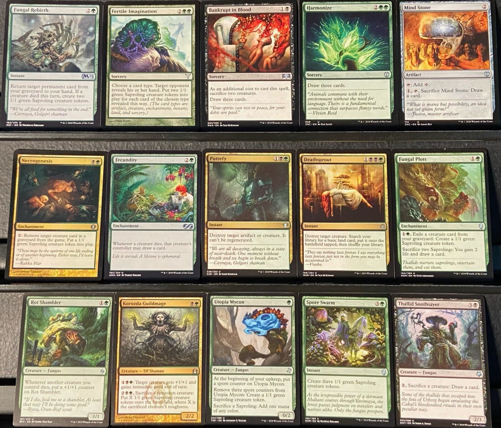 ***Custom Commander Deck*** Slimefoot, the Stowaway - Saproling Tokens ...