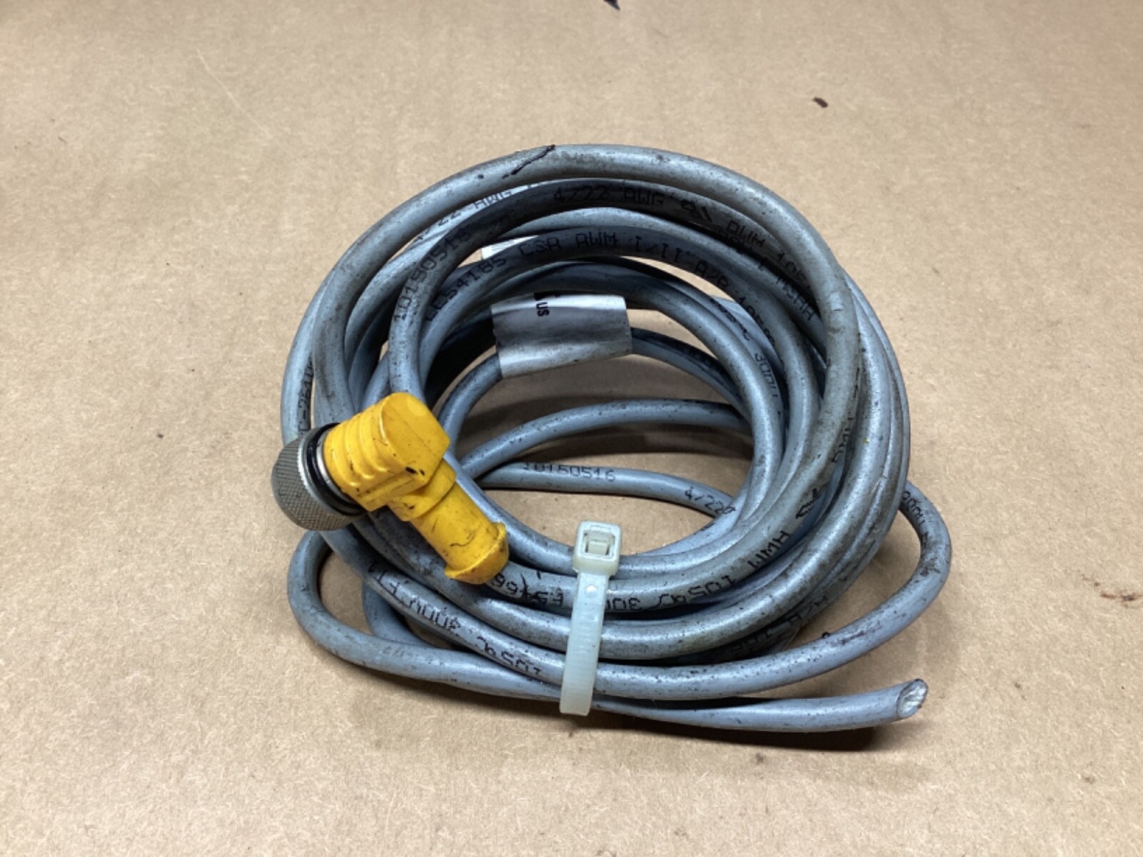 TURCK SINGLE END CORDSET U2437 #113K92 | eBay