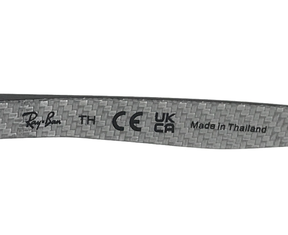 Ray-Ban Eyeglasses Frames RB8908 8061 Clear Dark Gray Carbon Fiber 55 ...