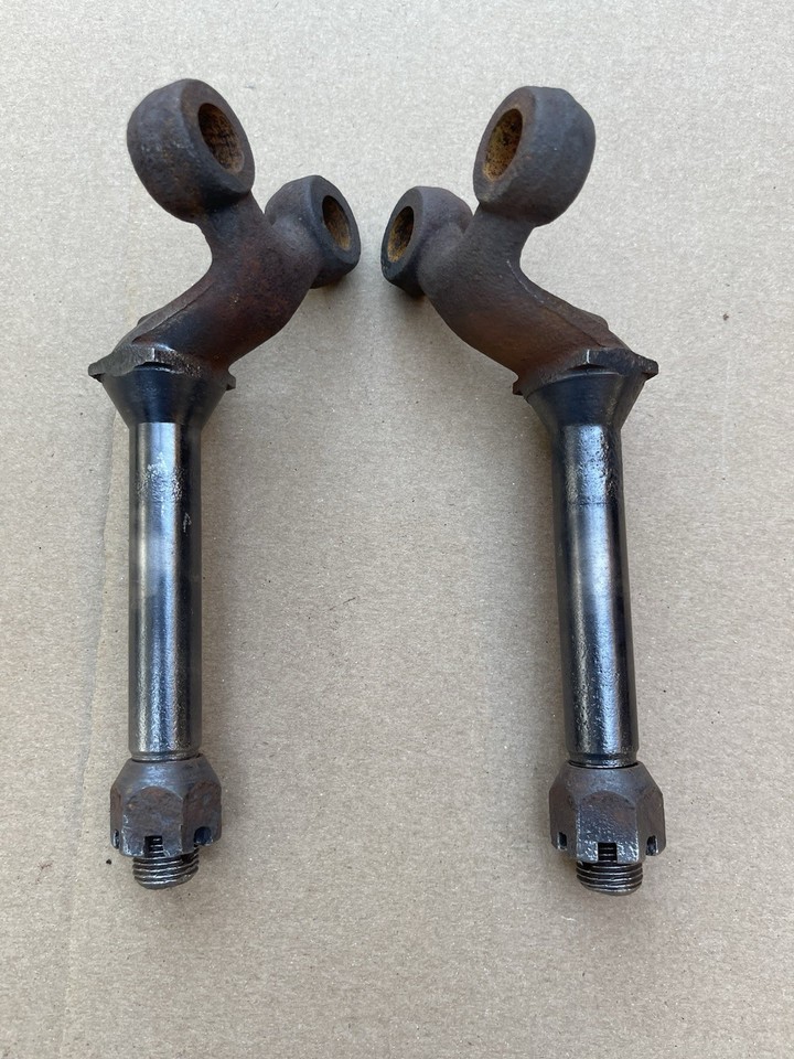 1942-48 Ford Front Perch Pins Spring Perches Steering 32 34 36 Coupe ...