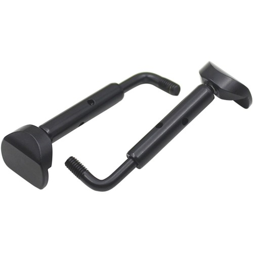 2 Pcs Violin Chin Rest Clamp Gold High Chinrest Bracket Screws Silver ...