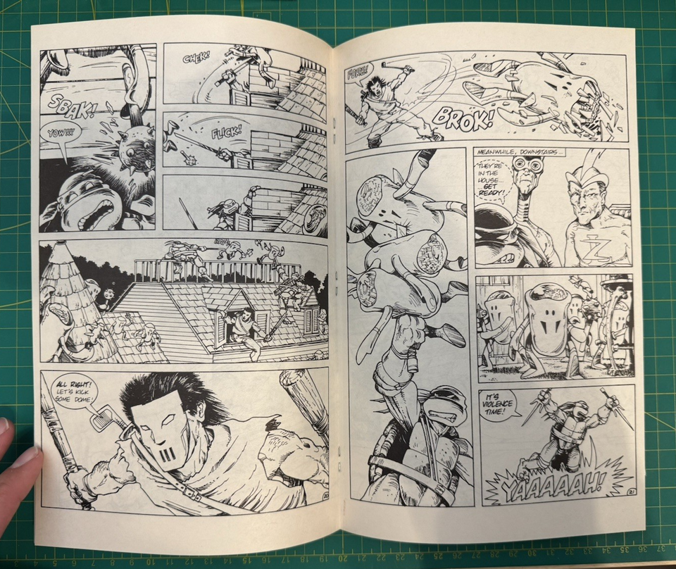 Teenage Mutant Ninja Turtles TMNT #15 (Mirage Studios 1988) VF+ Comic ...