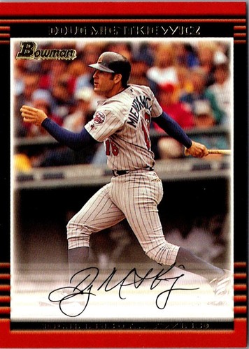 2002 Bowman Doug Mientkiewicz #21 Minnesota Twins Baseball Card | eBay
