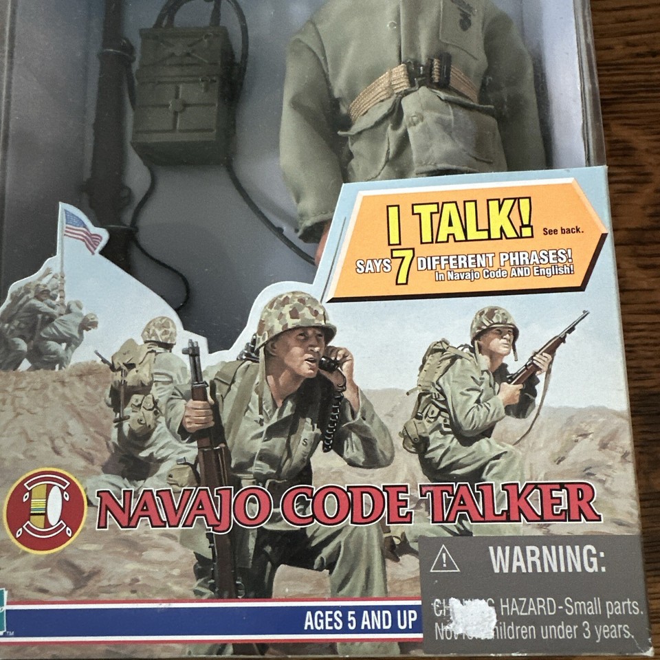 Hashbro Gi Joe Navajo Code Talker 12” Action Figure New | eBay