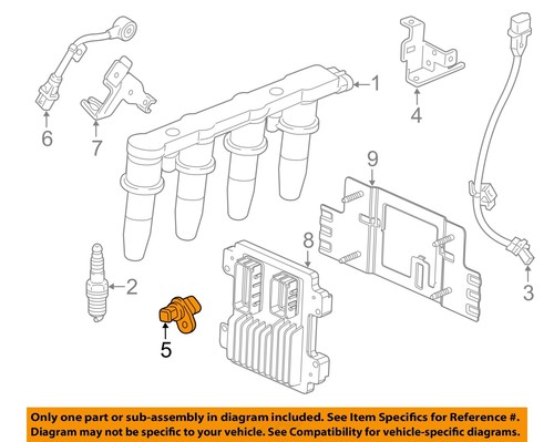 GM OEM 09-18 Aveo Electrical Ignition System-Camshaft Sensor 25195555 ...