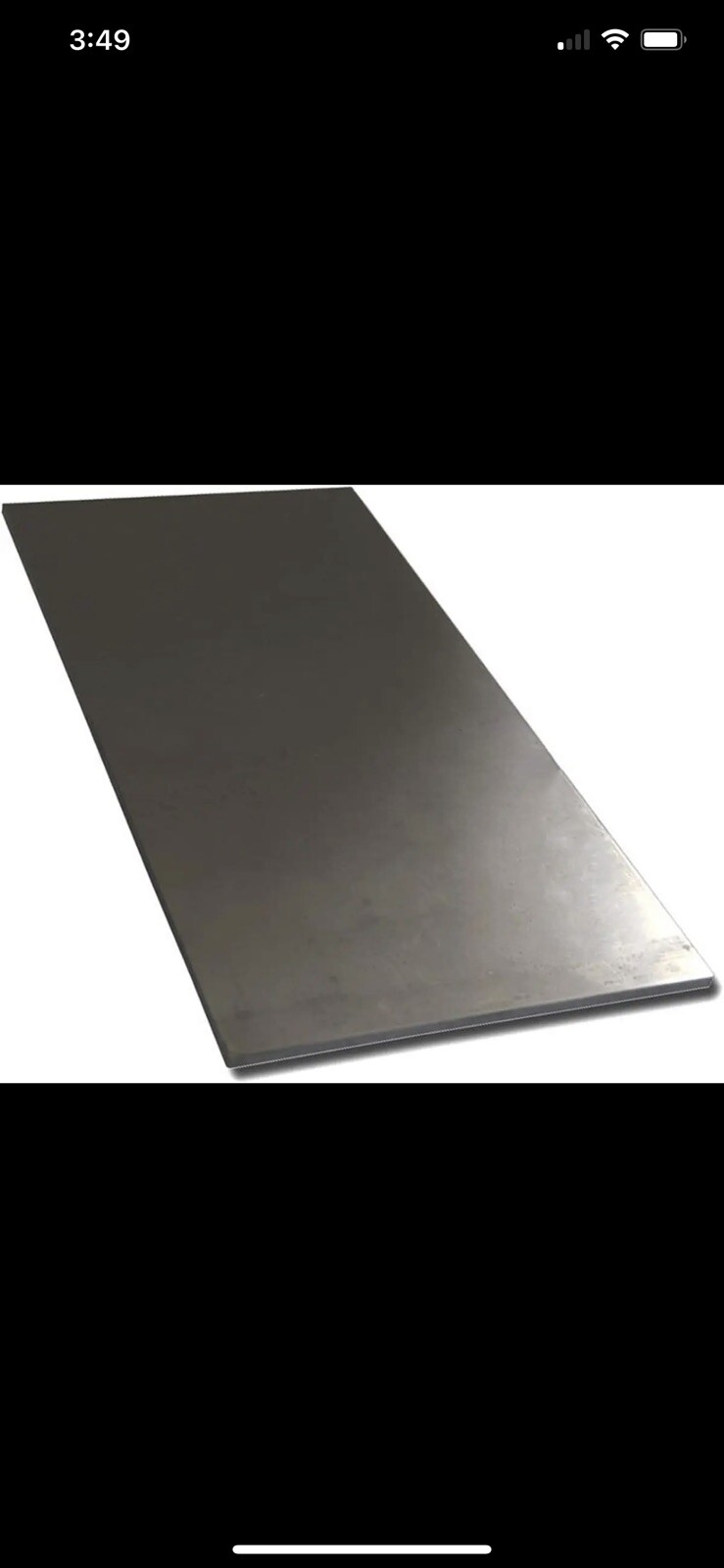3- 1/4 Inch 6x12 Aluminum Sheet Aluminum Tooling Flat Sheet Plate Bar ...