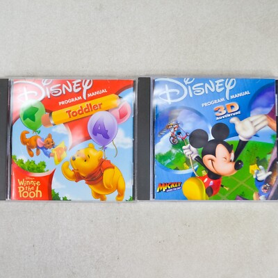 Disney Learning Toddler Games - Mickey Mouse Winnie the Pooh - PC ...