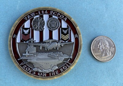 US NAVY CHALLENGE COIN - AIRBORNE COMMAND & CONTROL SQUADRON 116 (VAW ...