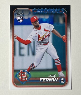 2024 Topps Series 1 Jose Fermin RC #305 St. Louis Cardinals | eBay