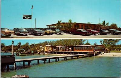 Postcard Longboat Key Florida Moore's Stone Crab Restaurant Standard ...