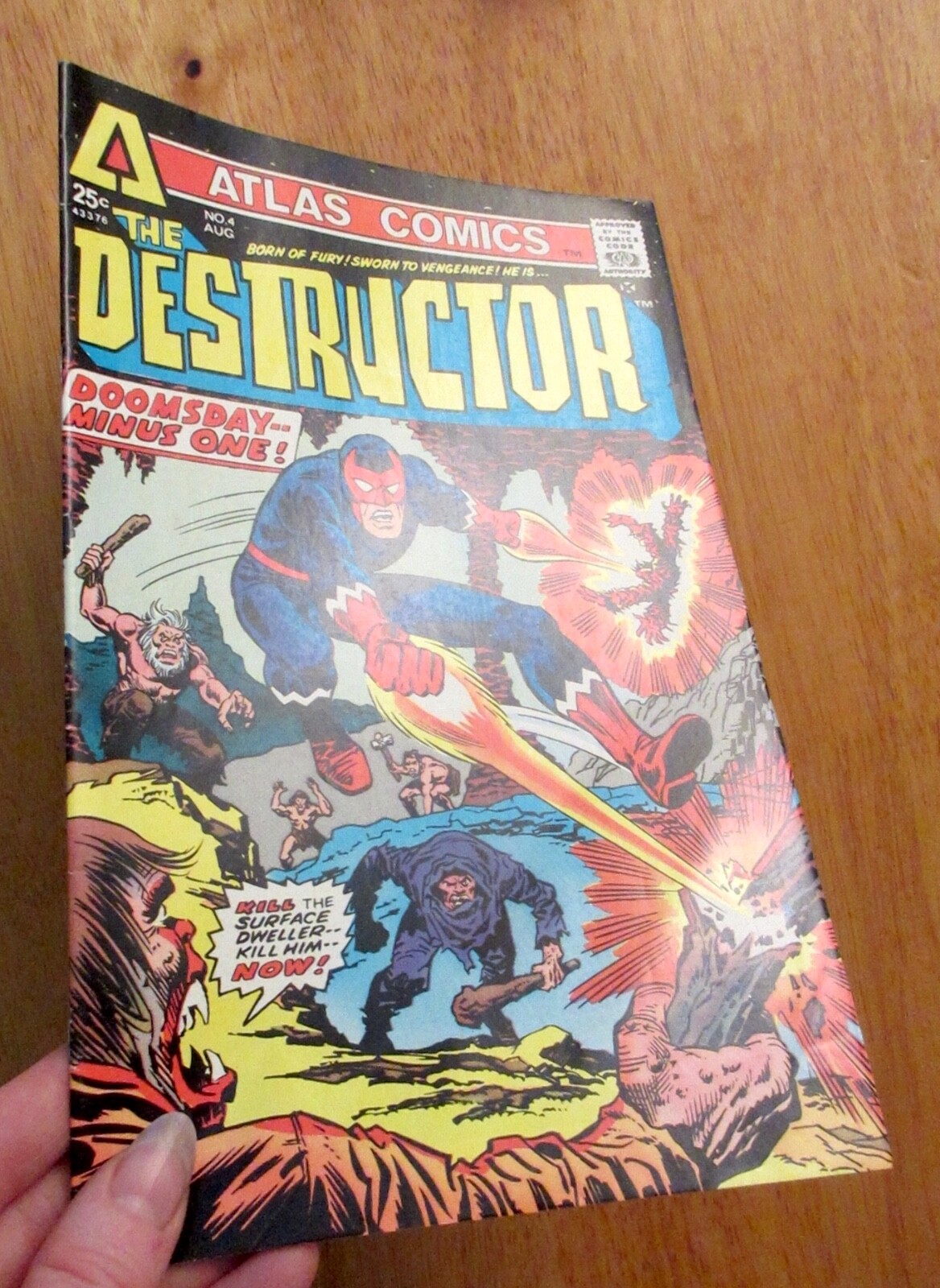 Atlas Comics THE DESTRUCTOR #4 (1975) **Ditko!** (FN+) | eBay