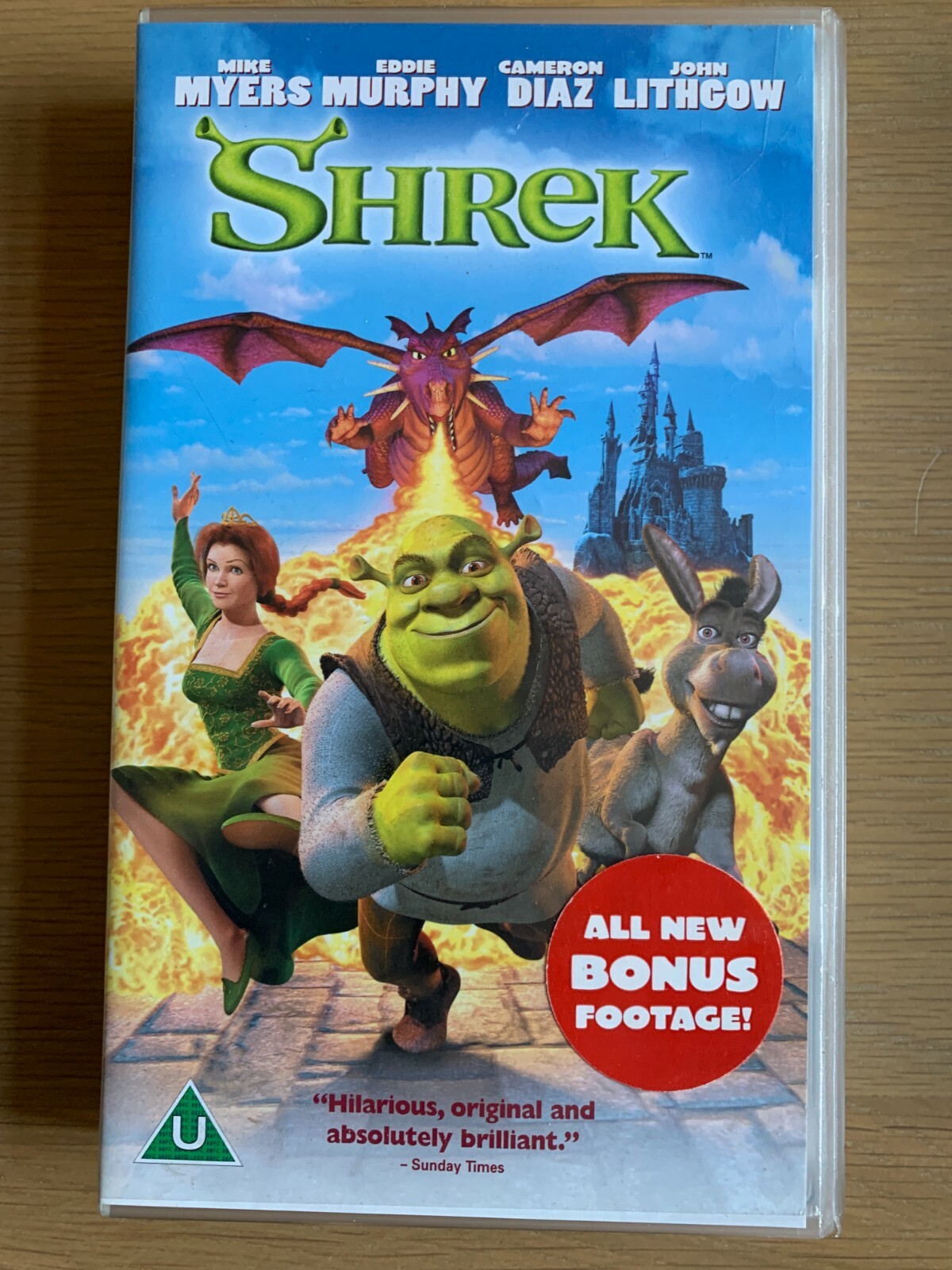 Shrek VHS video cassette | eBay UK