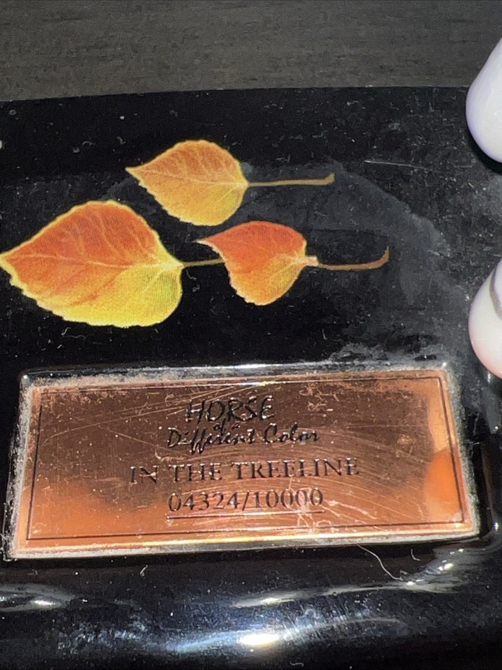 Horse Of A Different Color In The Treeline #20310 Westland | eBay