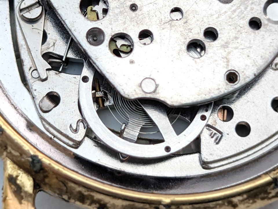 1972 TIMEX Mercury Calendar 16560 2572 Vintage 32mm Watch Movement ...