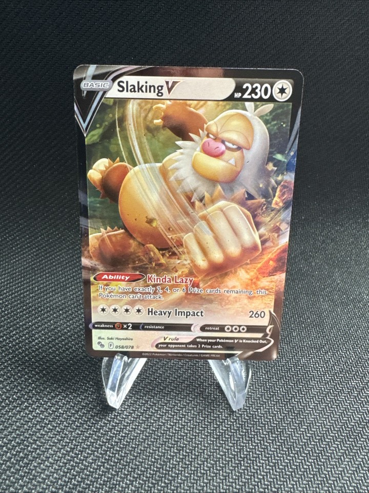 Slaking V 058/078 Pokémon GO Holo | eBay