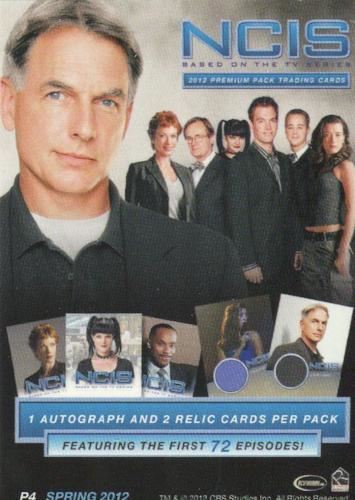 NCIS Premium Packs Promo Card P4 | eBay