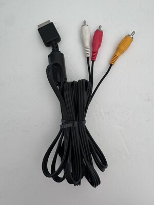 Genuine Authentic Sony RCA AV Audio/Video Cable For PlayStation ...