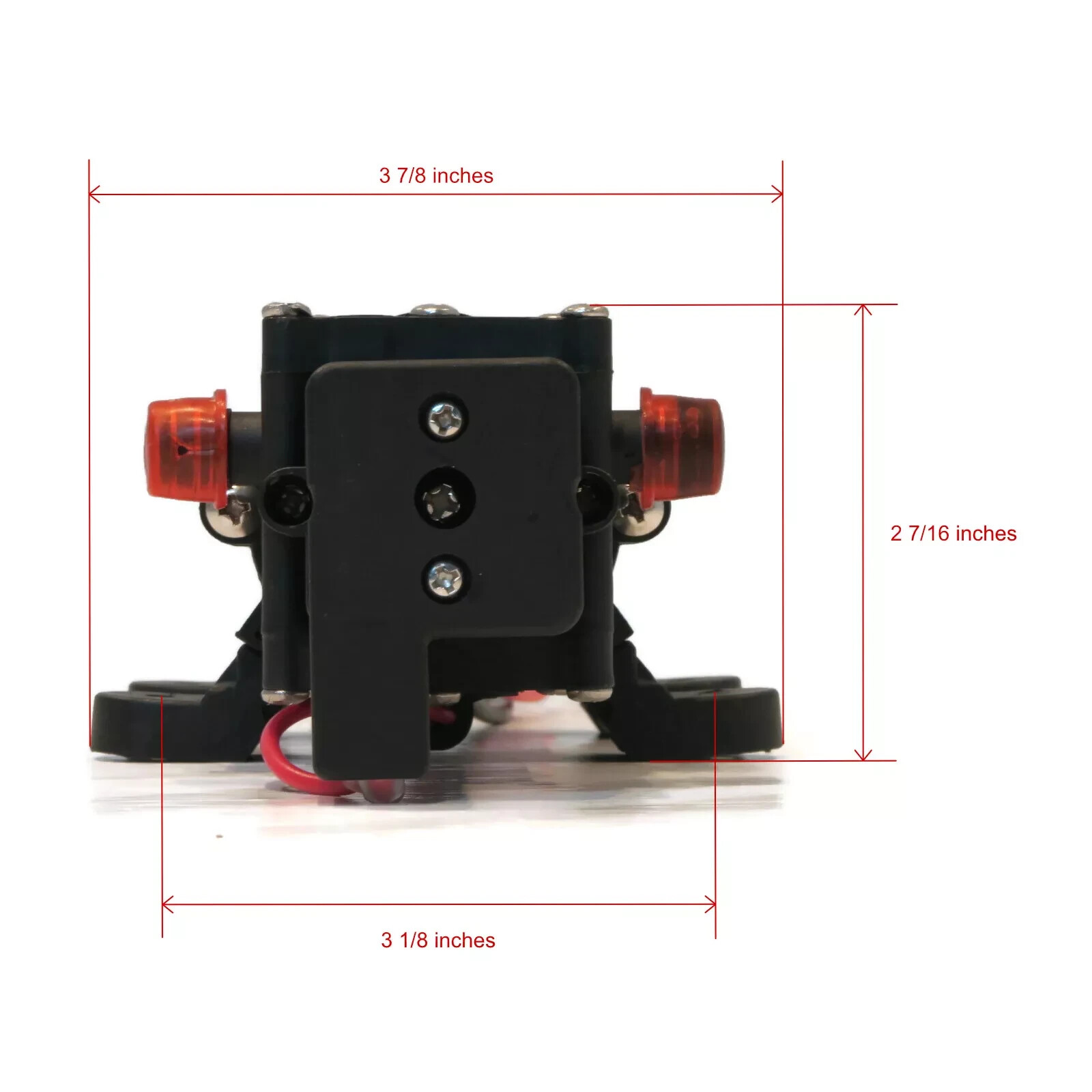 Everflo 1.0 GPM, 12V, Max 40 PSI Diaphragm Pump EF1000, EF1000-BOX ...