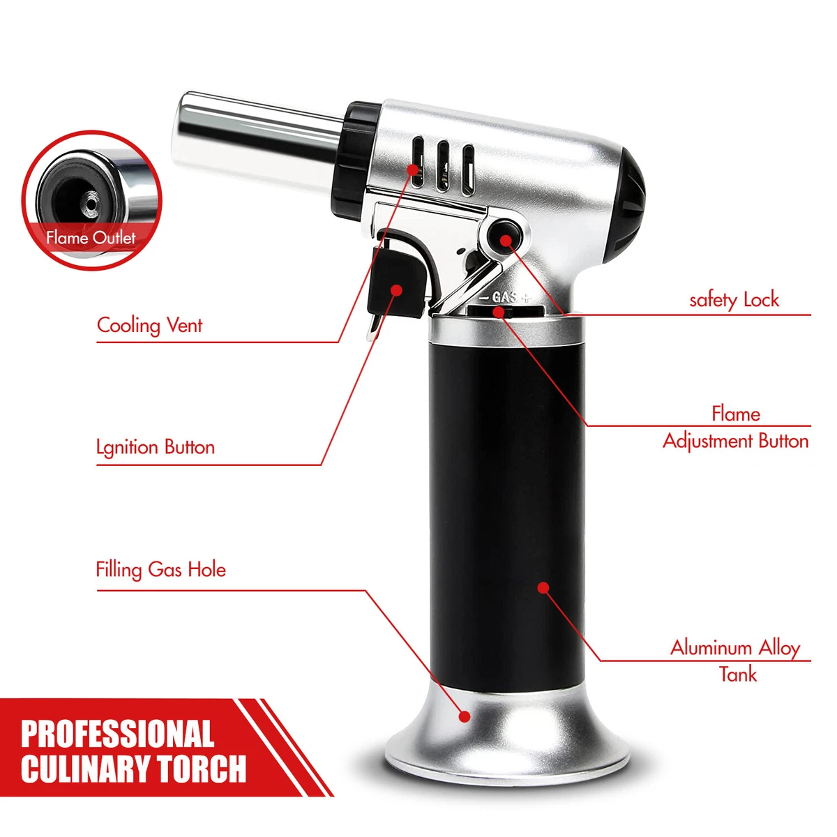 Butane Torch Lighter