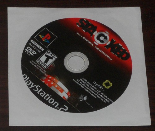 PS2. Stacked with Daniel Negreanu (NTSC USA/CAN). Sony Playstation 2 ...