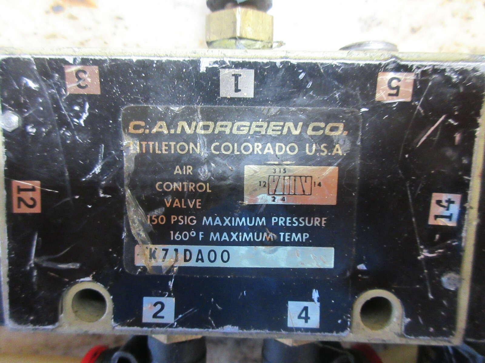 C A Norgren Valvule K71DA00 Solénoïde | eBay