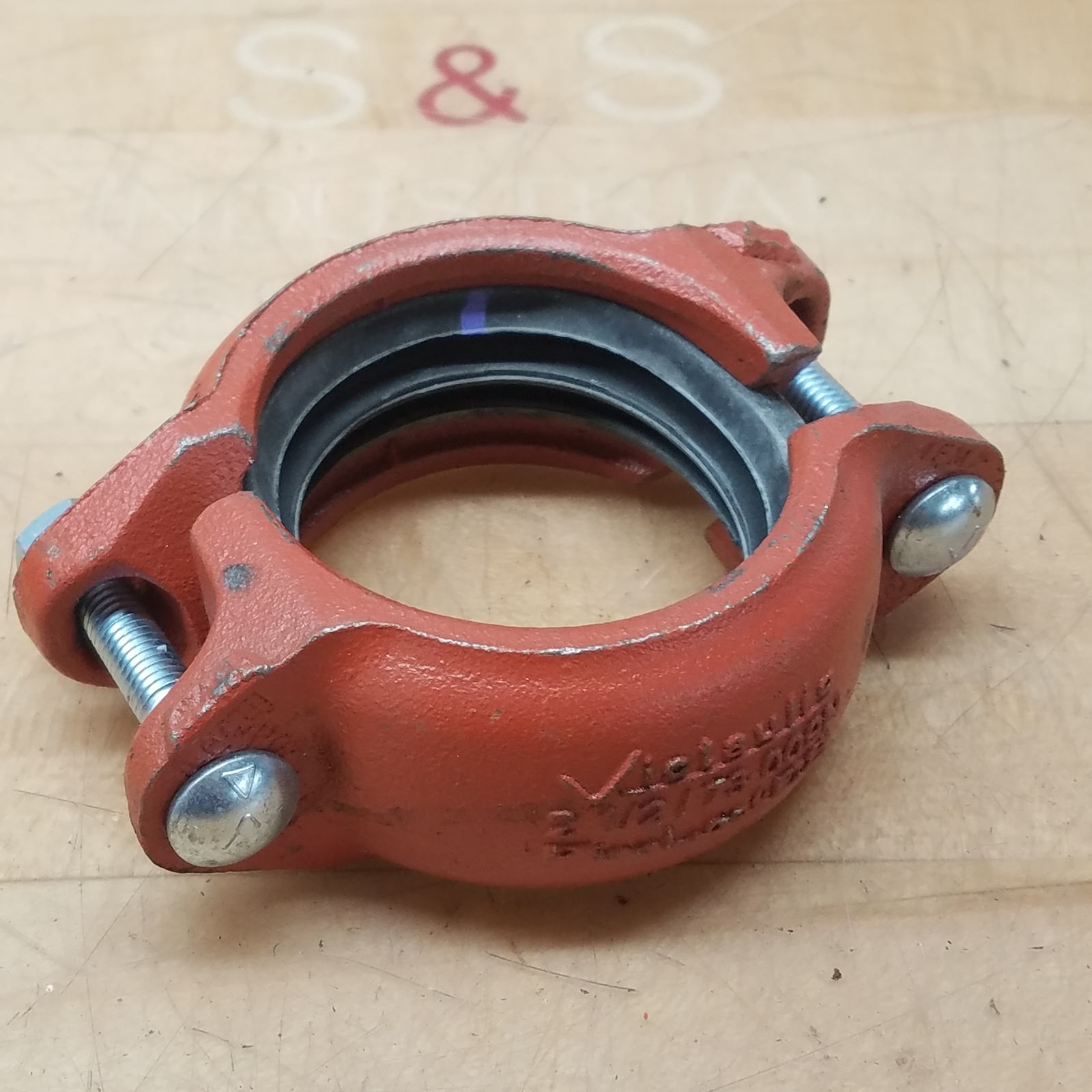 Victaulic 009N FireLockEZ Coupling, 2 1/2", 73mm - USED | eBay