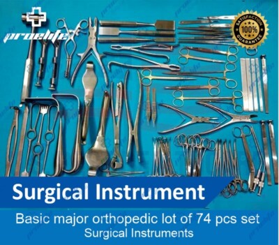 Basic Major Orthopedic Lot Of 74 Pcs Set Surgical Instruments | eBay