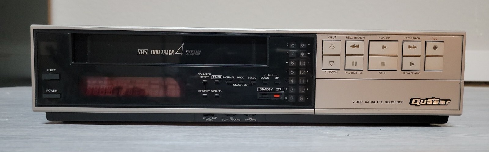 VINTAGE RARE QUASAR VHS TRUE TRACK 4 SYSTEM | Grelly USA