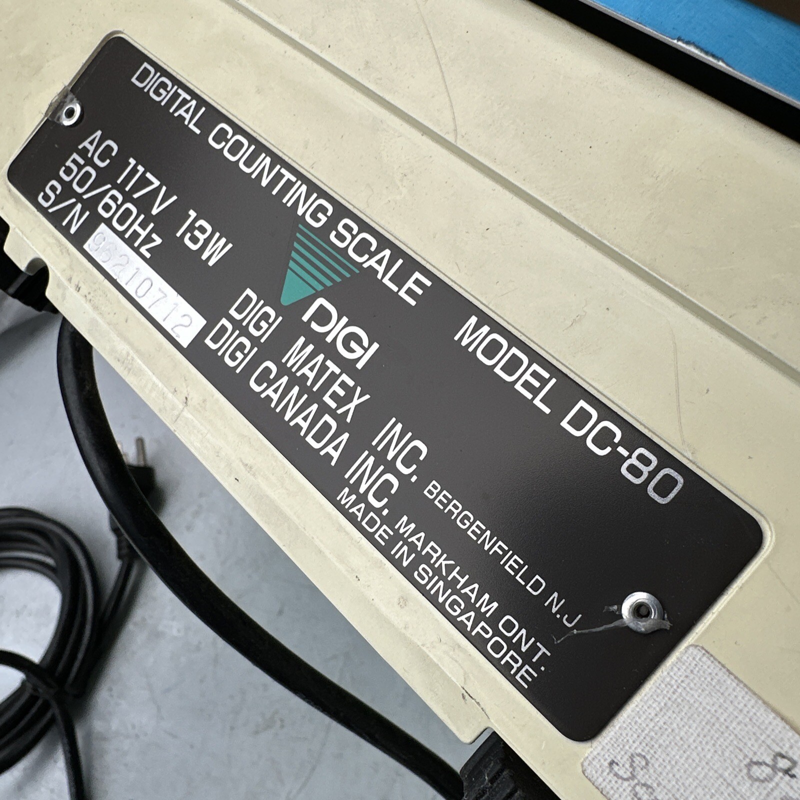 Digi+MATEX+Digital+Counting+60+LB+Scale+Dc-80 for sale online | eBay