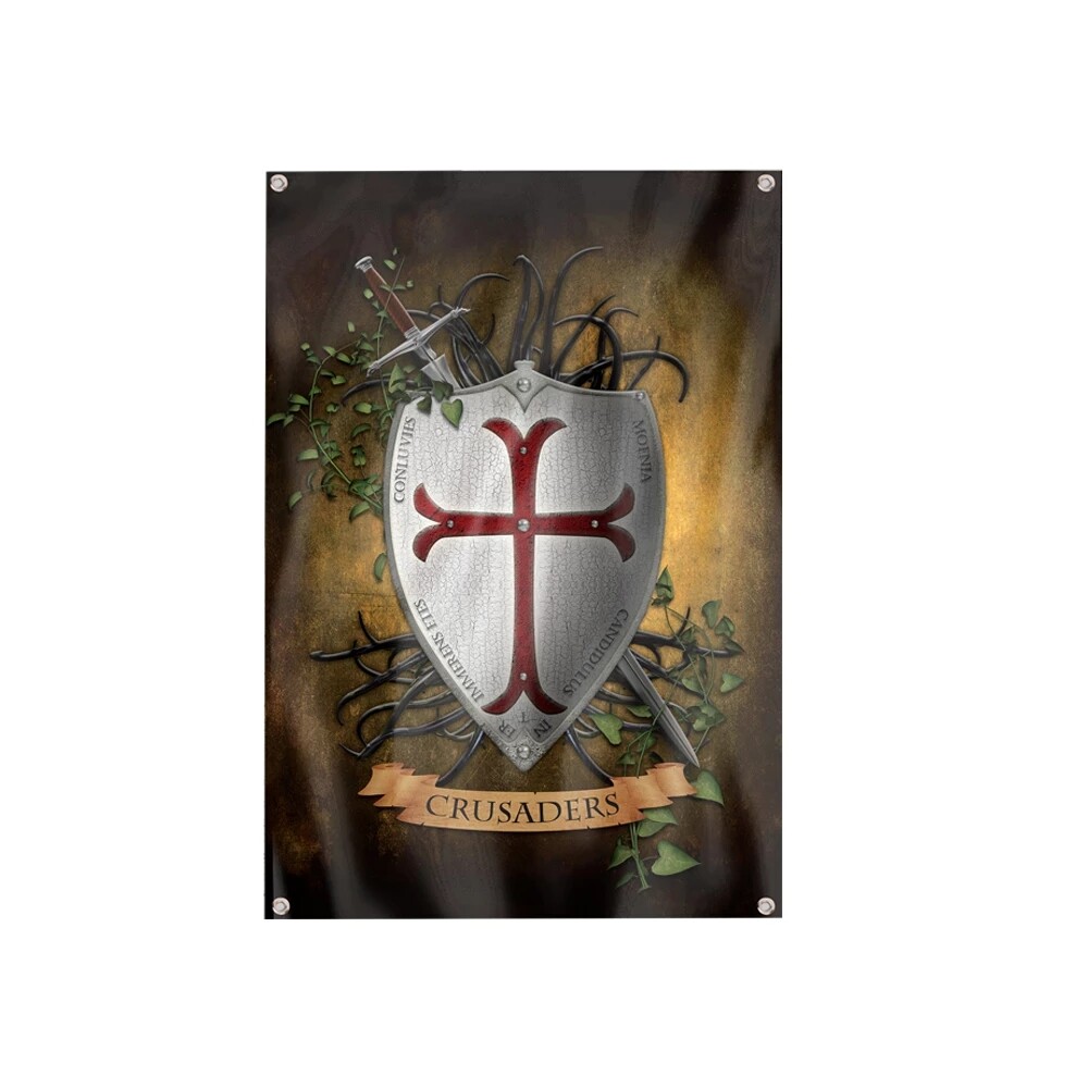 Christian Crusaders Shield Amazon.com: Deus Vult Cross Shield
