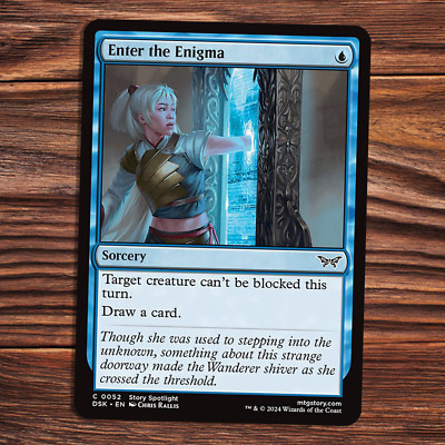 Enter the Enigma - Duskmourn - MTG | eBay